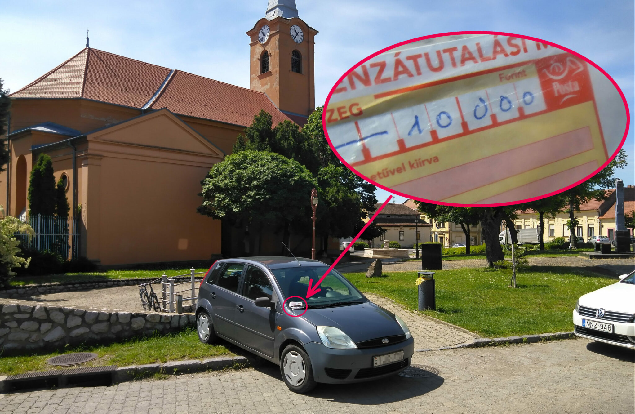 MEGSZŰNT AZ INGYENES PARKOLÁS: Már félig a parkban parkolnak az Ágoston ...