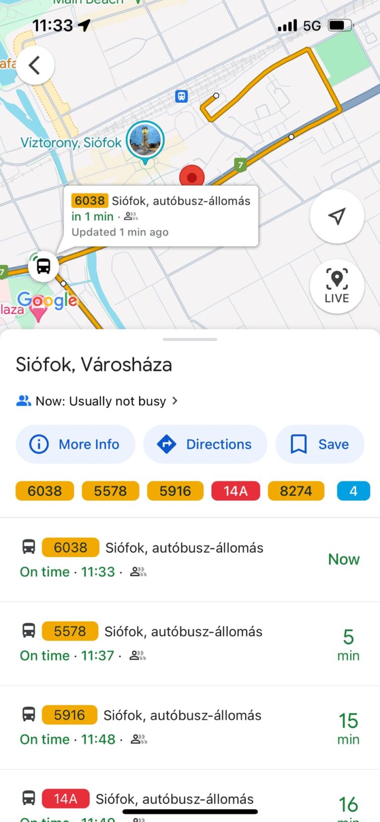 Már valós időben követhető az összes Volán-busz a Google térképén | Pécs Aktuál